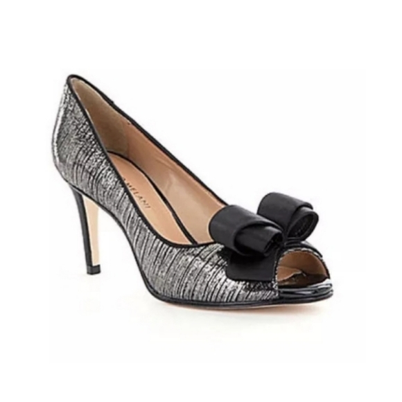 ANTONIO MELANI | Shoes | Antonio Melani Mauve Bow Peep Toe Pumps | Poshmark